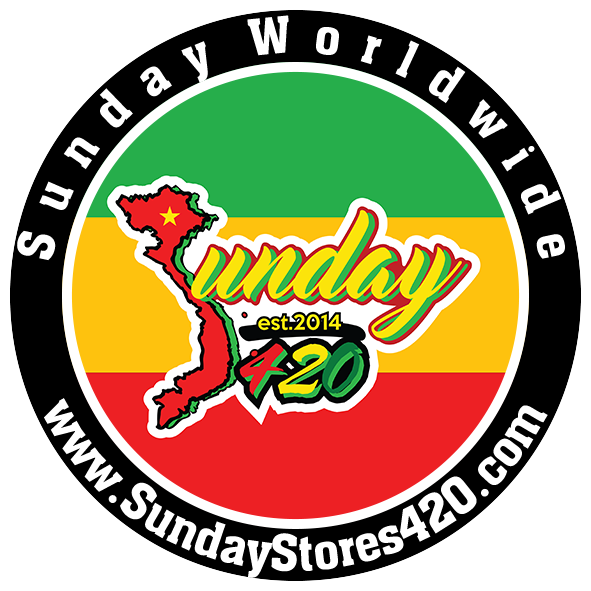 logo sticker transparent - Sunday Stores 420